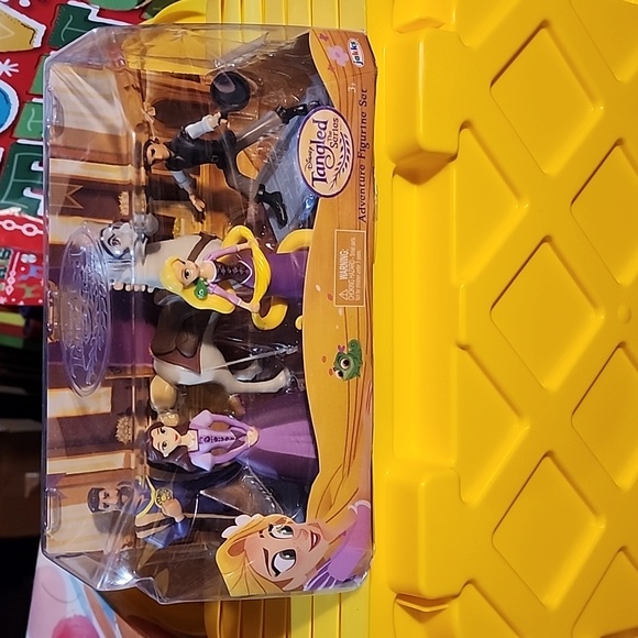 Disney | Toys | New In Box Disney Tangled Adventure Figurine Set | Poshmark